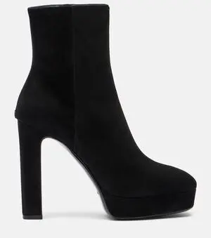 JIMMY CHOO Marene 120 Suede Ankle Boots