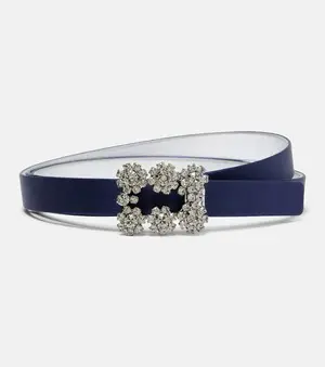 ROGER VIVIER Efflorescence Belt - Blue