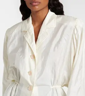 Chloé Peplum Shirt - White