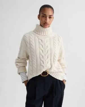 TWP Traveling T Neck Cashmere Sweater