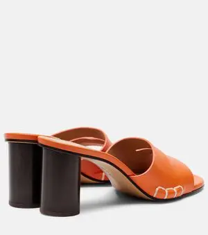 JW Anderson Loafer Leather Mules