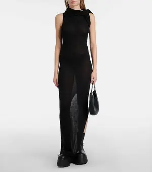 Rick Owens Beatle Mega Tractor Leather Chelsea Boots