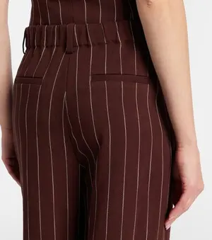 Simkhai Tavar Pinstripe Wide-leg Pants