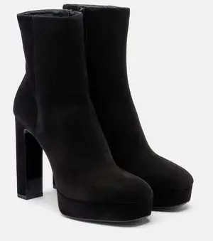 JIMMY CHOO Marene 120 Suede Ankle Boots