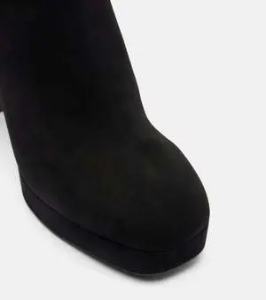 JIMMY CHOO Marene 120 Suede Ankle Boots