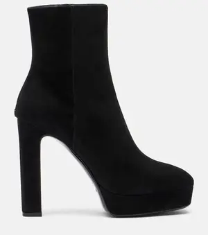 JIMMY CHOO Marene 120 Suede Ankle Boots