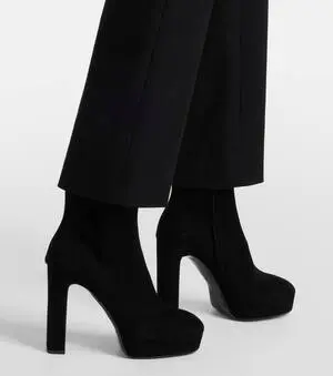 JIMMY CHOO Marene 120 Suede Ankle Boots