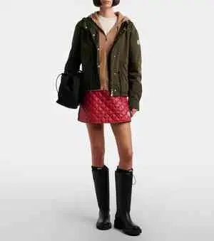 Moncler Wool And Cashmere Zip-up Cardigan