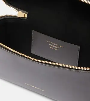 Victoria Beckham Small Leather Vanity Bag - Grey