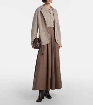 Jardin Des Orangers Wool And Cashmere Blazer