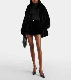 Nour Hammour Shearling Jacket