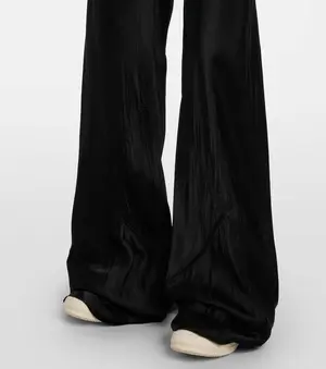 Rick Owens Bias Wide-leg Pants - Black