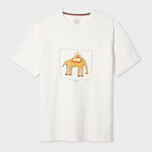 Paul Smith Elephant' Print T-shirt