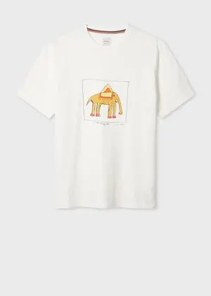 Paul Smith Elephant' Print T-shirt