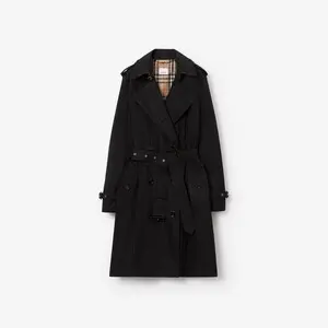 Burberry Midlength Lightweight Kensington Trench Coat
