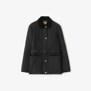 Burberry Quilted Nylon Jacket - Black