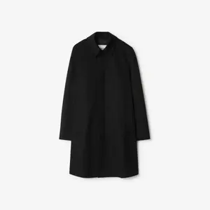 Burberry Mid-length Cashmere Car Coat - Black