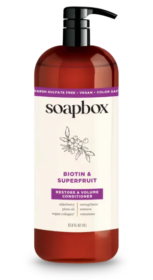 SOAPBOX Biotin & Superfruit Volumizing Conditioner - One-color