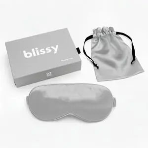 BLISSY Sleep Mask - Silver
