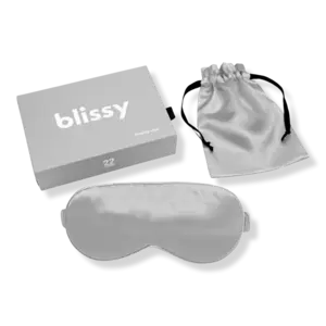 BLISSY Sleep Mask - Silver