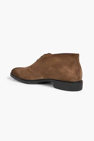 Santoni Suede Desert Boots - Brown