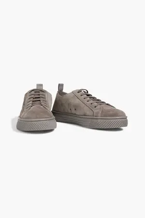GIANVITO ROSSI 360 Suede Sneakers