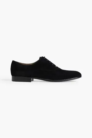 GIANVITO ROSSI Vittorio Leather Derby Shoes