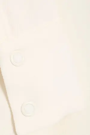 Lapointe Cutout Crepe Maxi Dress - Ivory