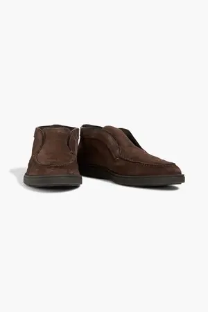 Santoni Dragon Suede Chukka Boots