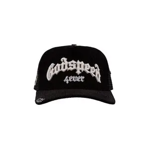 GODSPEED Gs Forever Boom Trucker Hat - Black