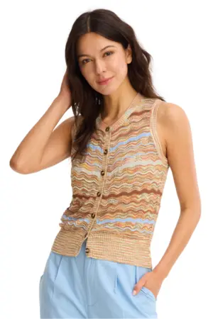 Allison Kya Sleeveless Vest