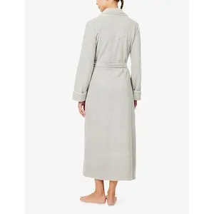 Ralph Lauren Dalton Fleece Long Robe - Grey Heather