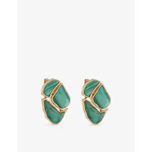 Zimmermann Byron Malachite Gold-plated Earrings
