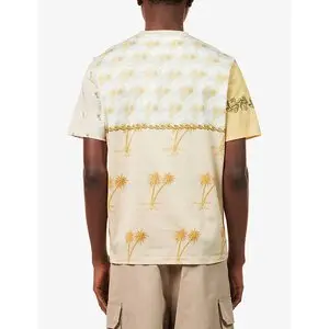 Paul Smith Multi-print Crewneck Cotton-jersey T-shirt