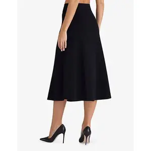 House Of Cb Asti A-line Midi Skirt