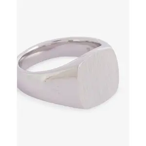 Tom Wood Kay Satin Rhodium-plated Sterling Ring