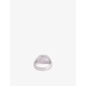 Tom Wood Kay Satin Rhodium-plated Sterling Ring