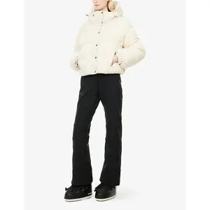 Perfect Moment Cropped Puffer Down Jacket