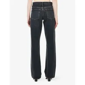 Paige Leenah Patch Pocket Wide Leg Jeans