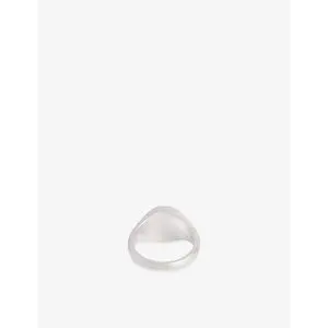 SERGE DENIMES Sky Crystal-embellished Sterling Ring