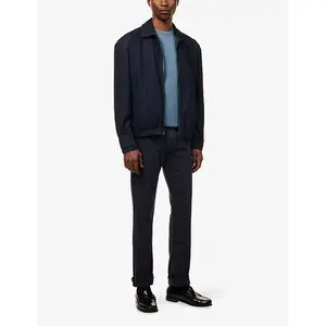 7 For All Mankind Reversible Denim Bomber Jacket