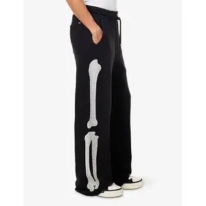 Amiri Bones Oversized Cotton-jersey Jogging Bottoms
