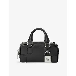 Loewe Amazona Nano Leather Shoulder Bag - Black