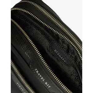 ANYA HINDMARCH Travel Kit Woven Pouch - Black