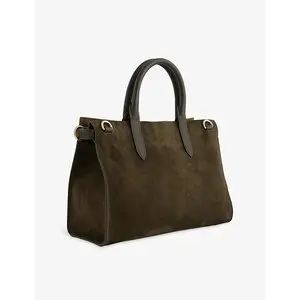 Burberry Cotswolds Suede Tote Bag