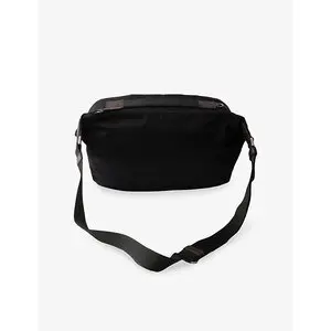 Prada Re-nylon And Leather Shoulder Bag - Black