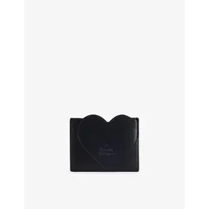 VIVIENNE WESTWOOD Heart Leather Card Holder