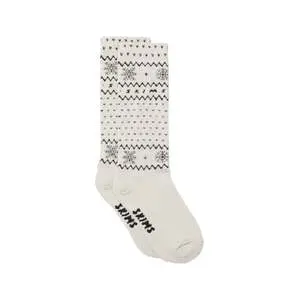 SKIMS Cozy Lite Sock - Marble Heart Fair Isle