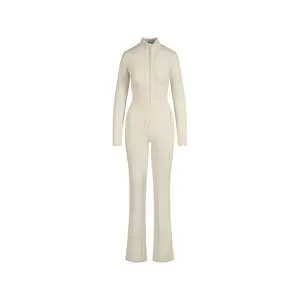 SKIMS Outdoor Fleece Catsuit - Ecru