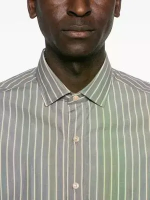 SALVATORE PICCOLO Double-stripe Classic Shirt
